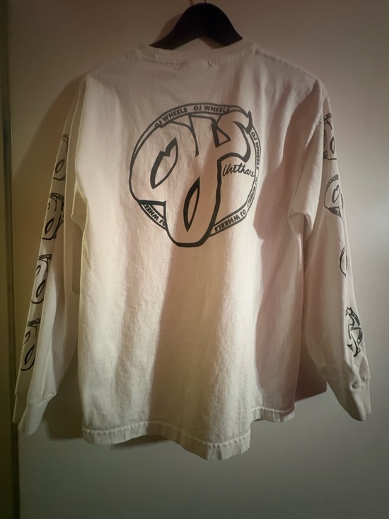 NHS | Shirts | Y2k White Longsleeve Graphic Mens Shirt | Poshmark